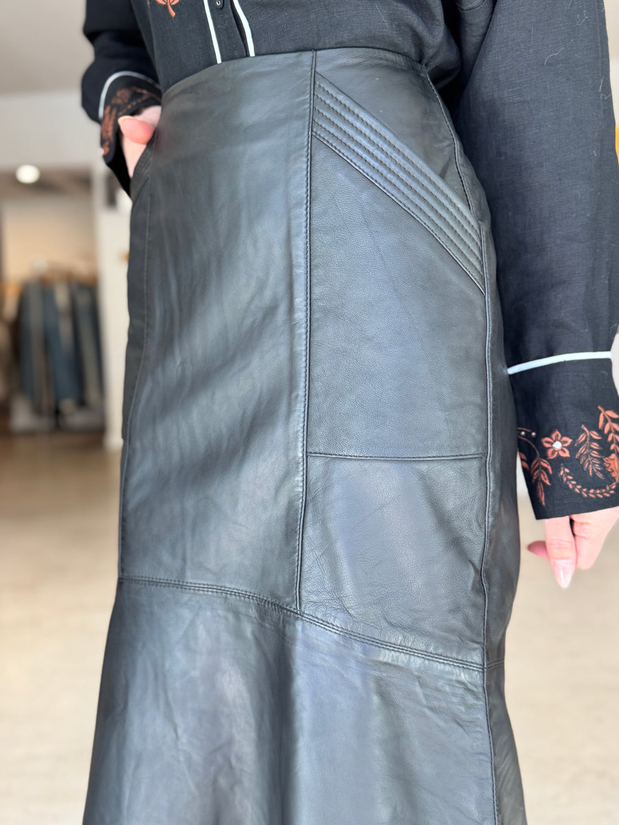 MABEL LEATHER SKIRT – Wildchild Stylelab